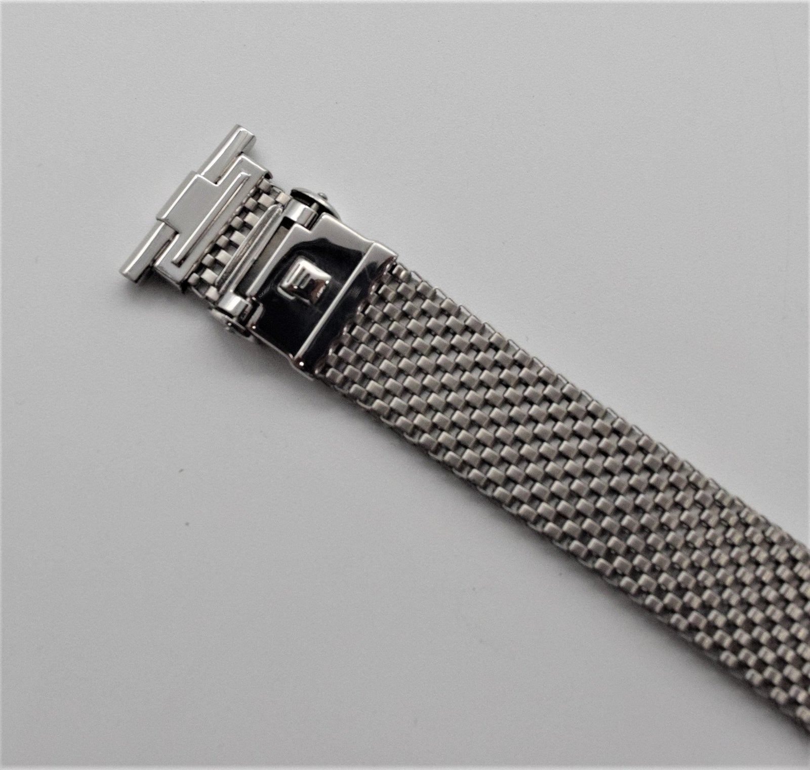 Forstner Komfit JB Mesh Watch Band | Straight Ends | Vintage Style