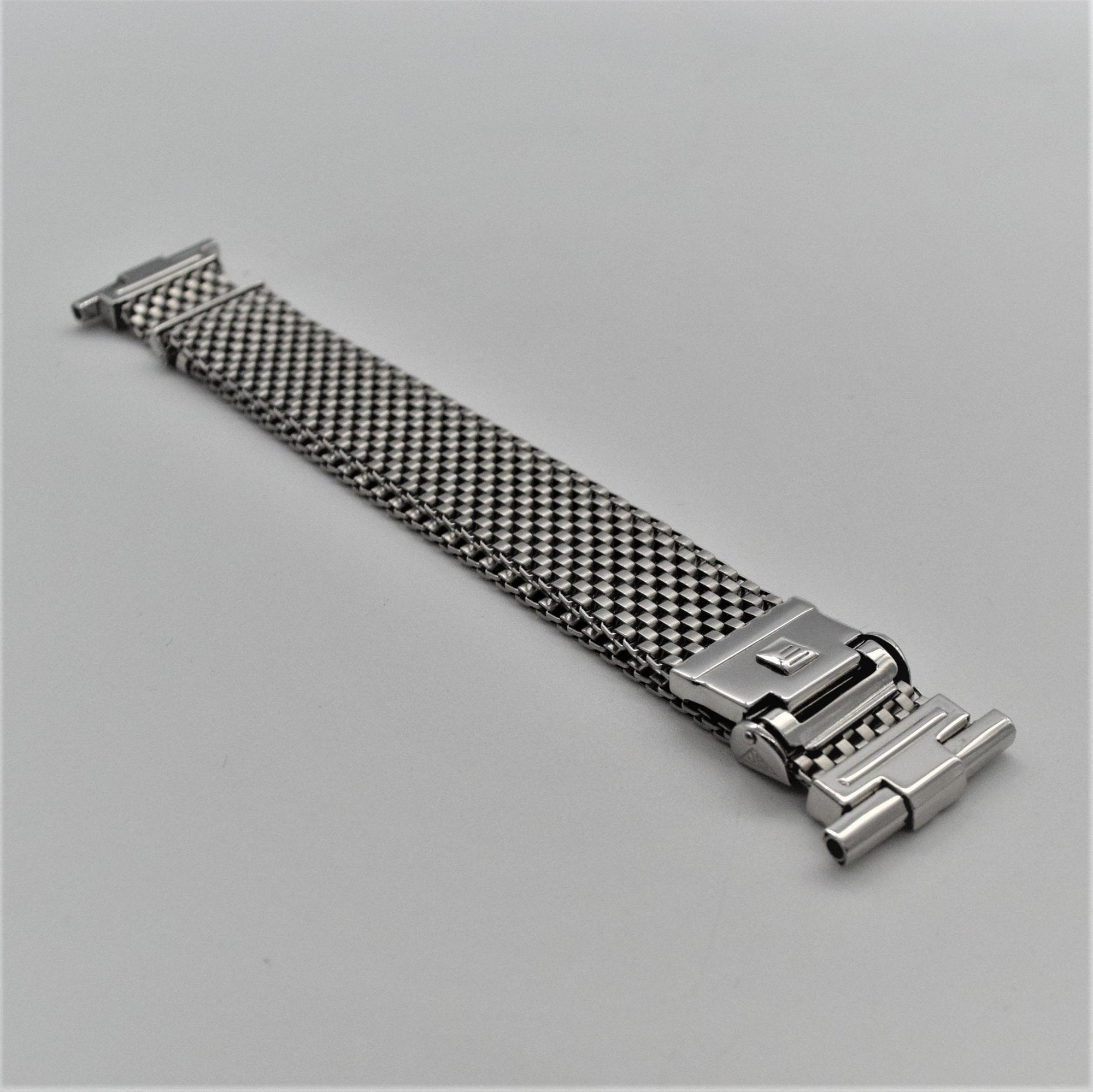 Forstner Komfit "JB" Mesh Watch Band with Straight Ends